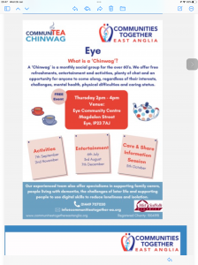 EyeSuffolk.Org | What is a Chinwag